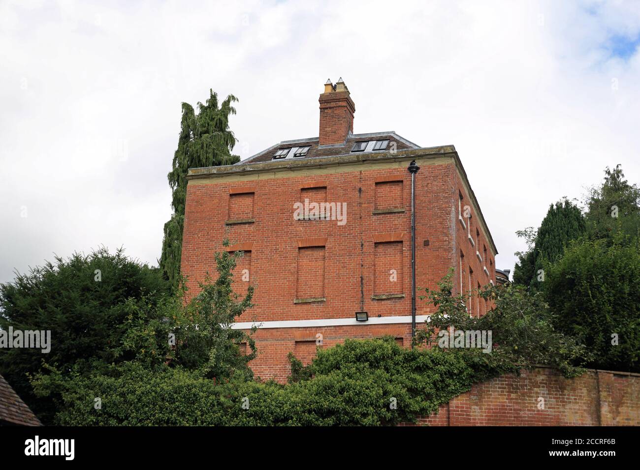 Building in Ludlow with windows bricked up due to window tax Stock ...
