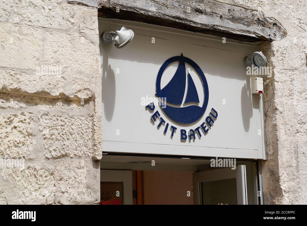 Bordeaux , Aquitaine / France - 08 20 2020 : Petit Bateau logo and sign ...