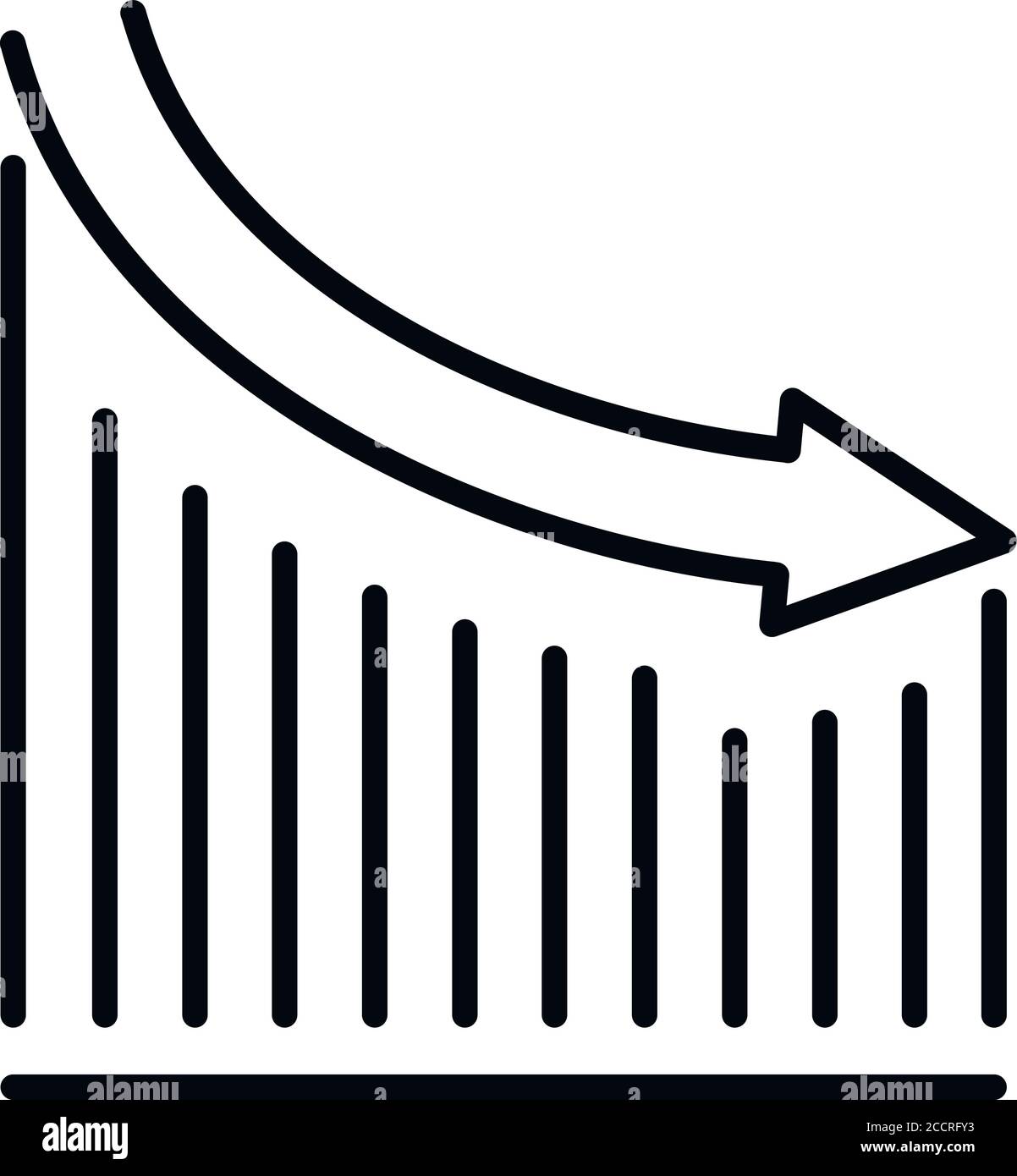 Regression analysis icon. Outline regression analysis vector icon for ... Regression analysis icon. Outline regression analysis vector icon for ...