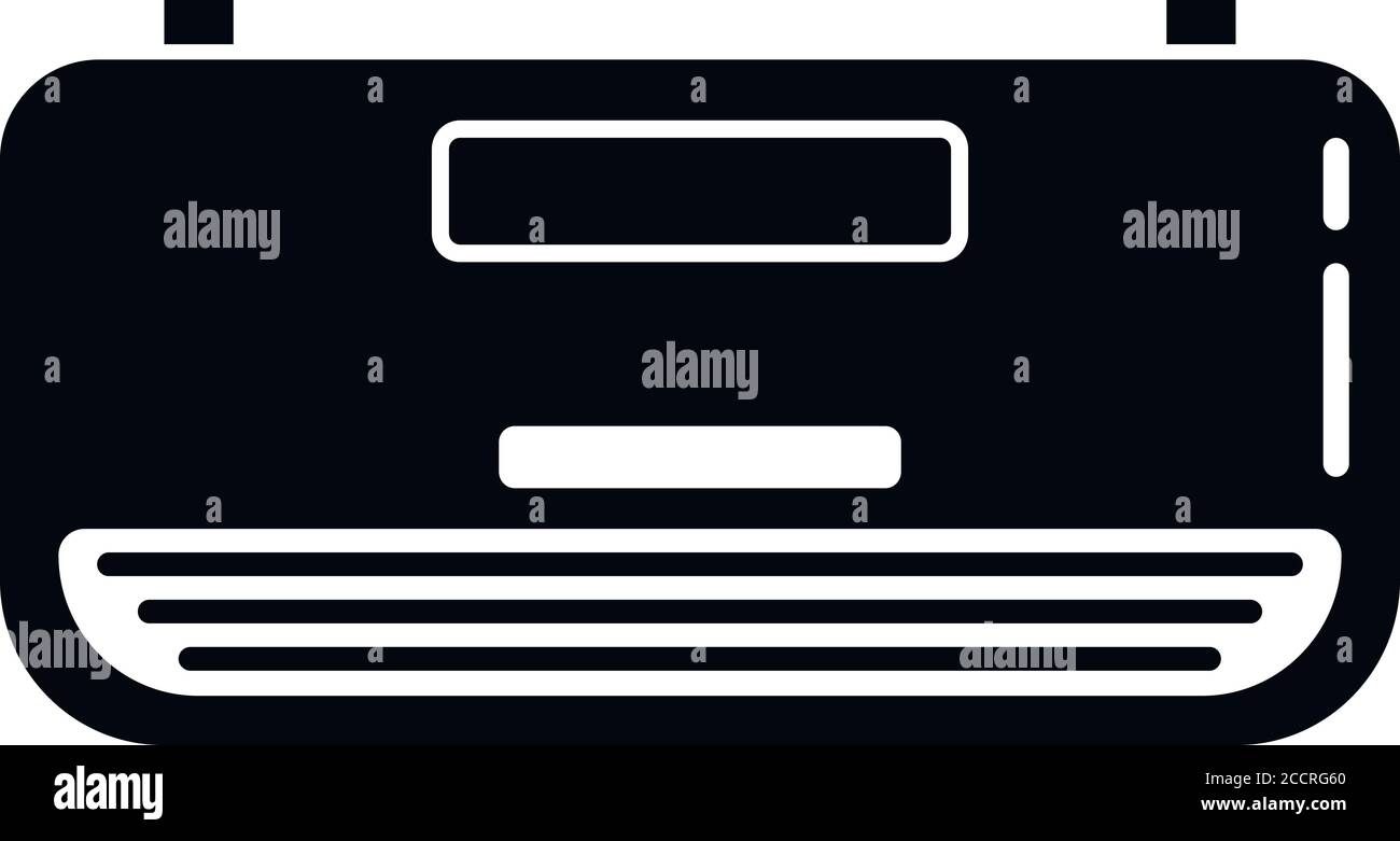 Air climate control icon. Simple illustration of air climate control ...