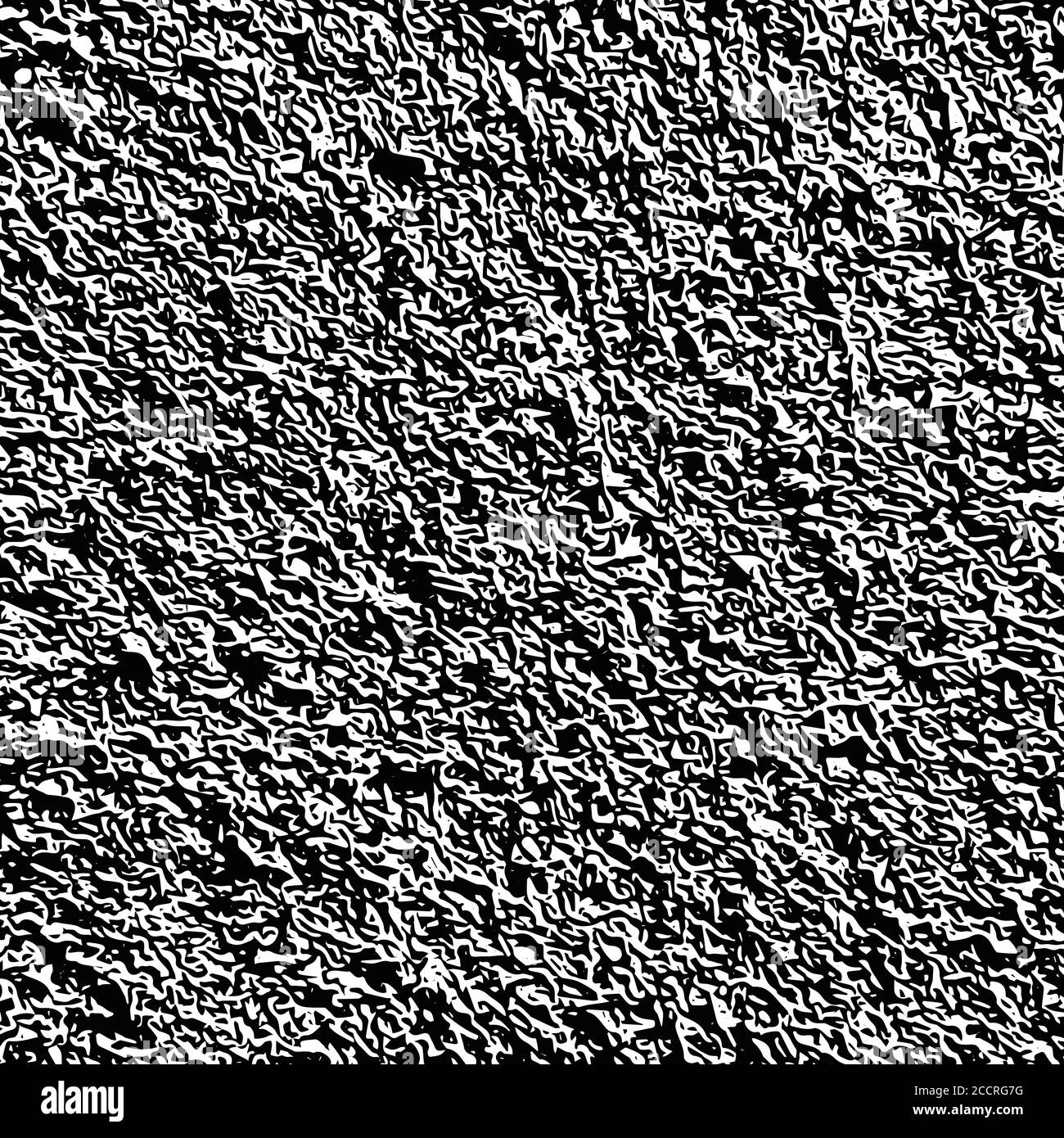 Grunge noise pattern. Abstract vector texture background in black and ...