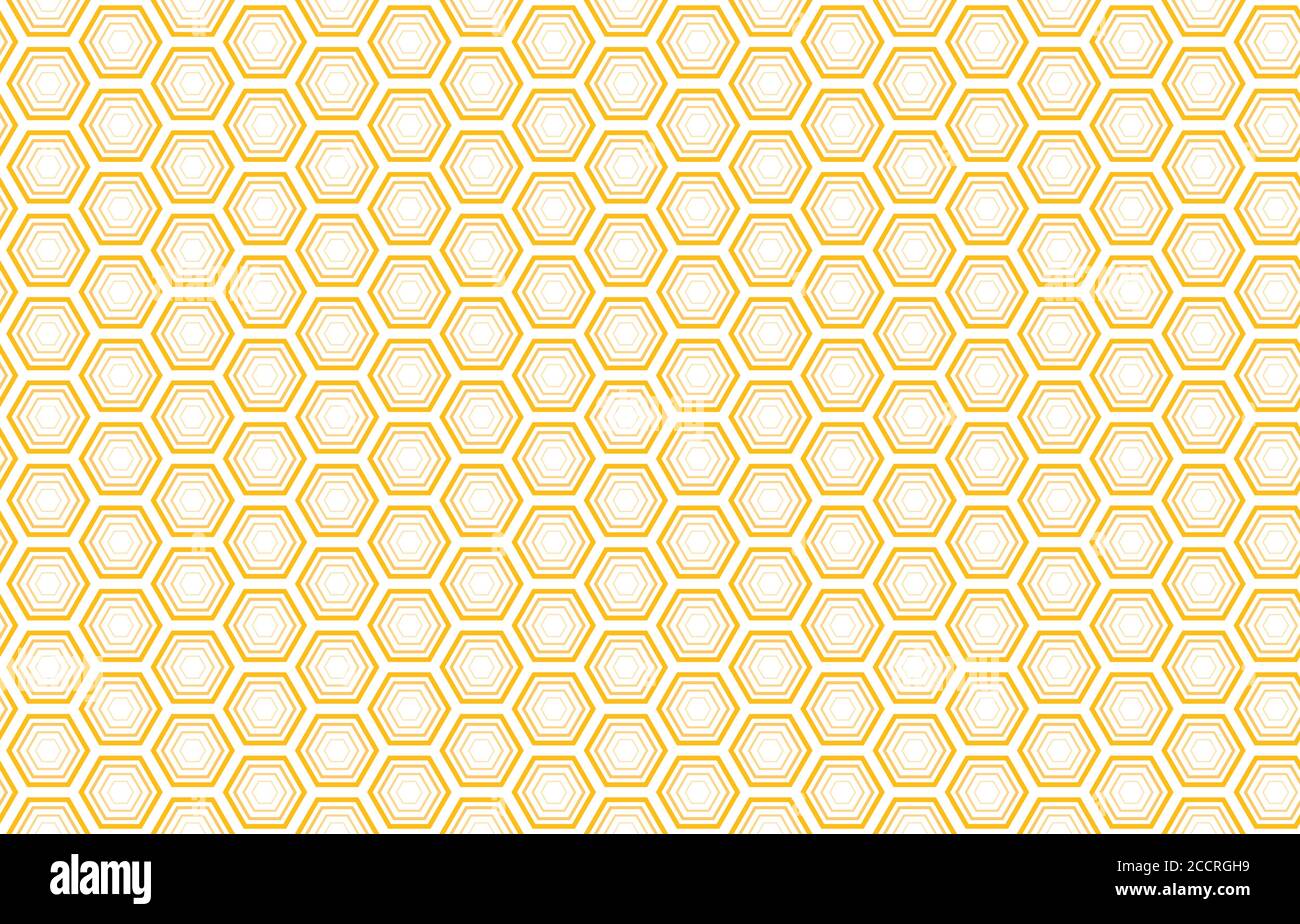 Bee honey comb background seamless. Vector pattern of bee honeycomb ...