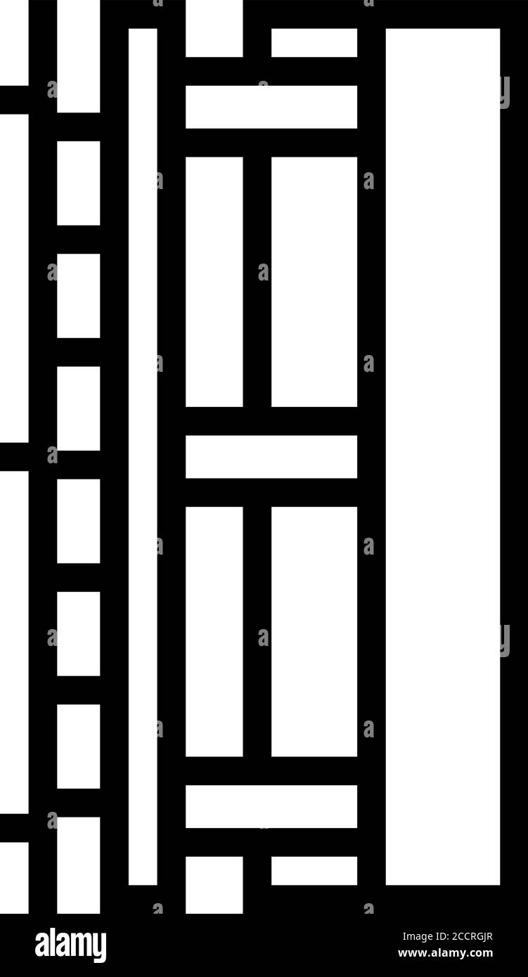 wall insulation layer line icon vector illustration Stock Vector Image ...