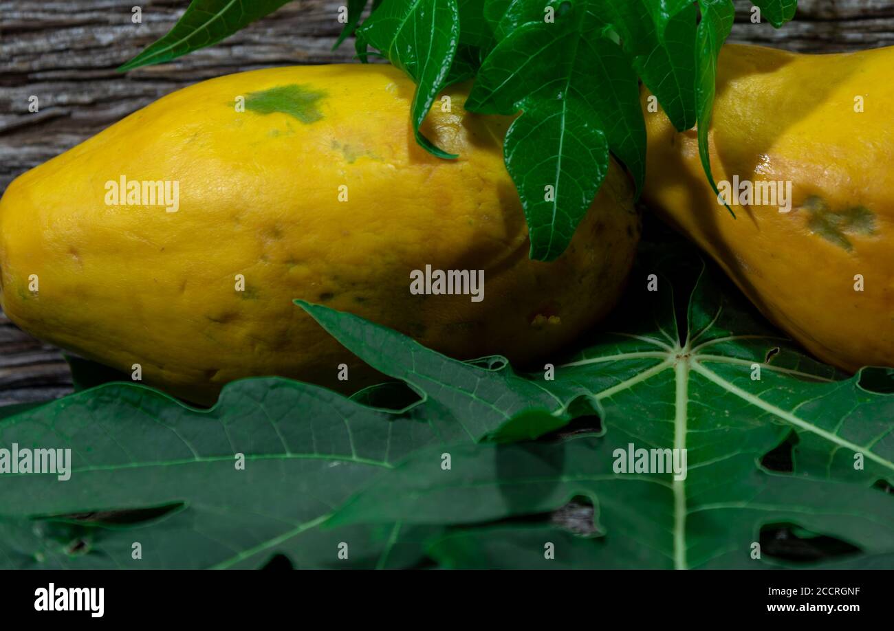 Papaya fruits papaya. Papaya is a tasty and healthy fruit, rich in ...