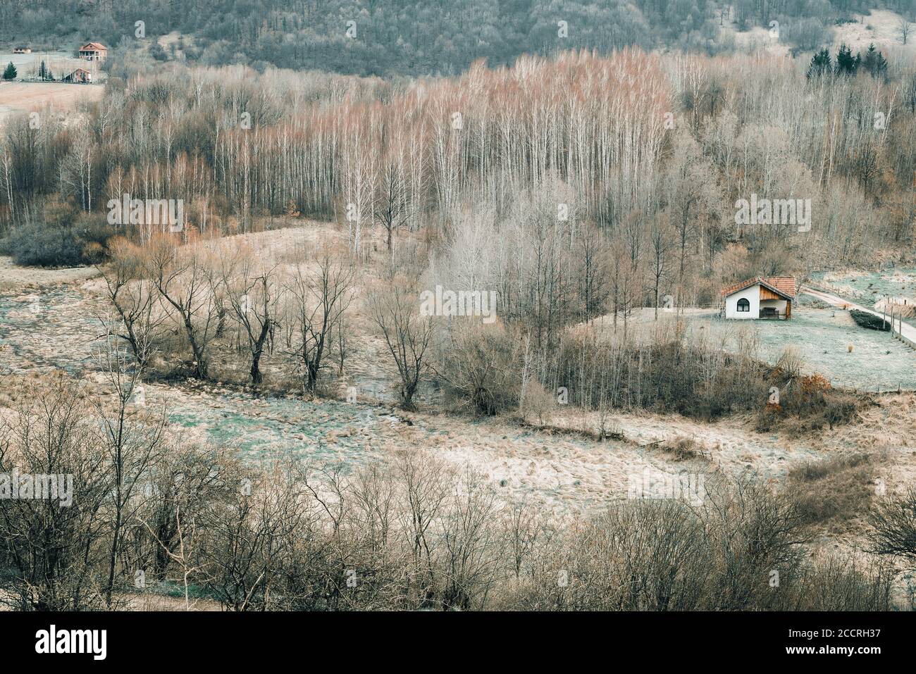 Old farming landscape, aerial hi-res stock photography and images - Alamy