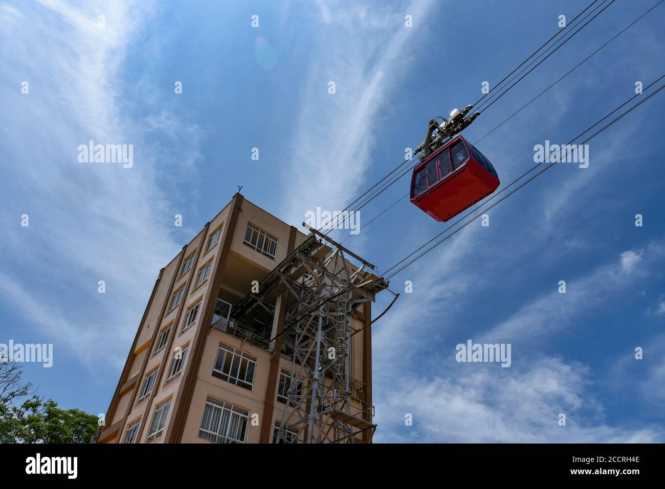 Indias longest river ropeway hi-res stock photography and images - Alamy