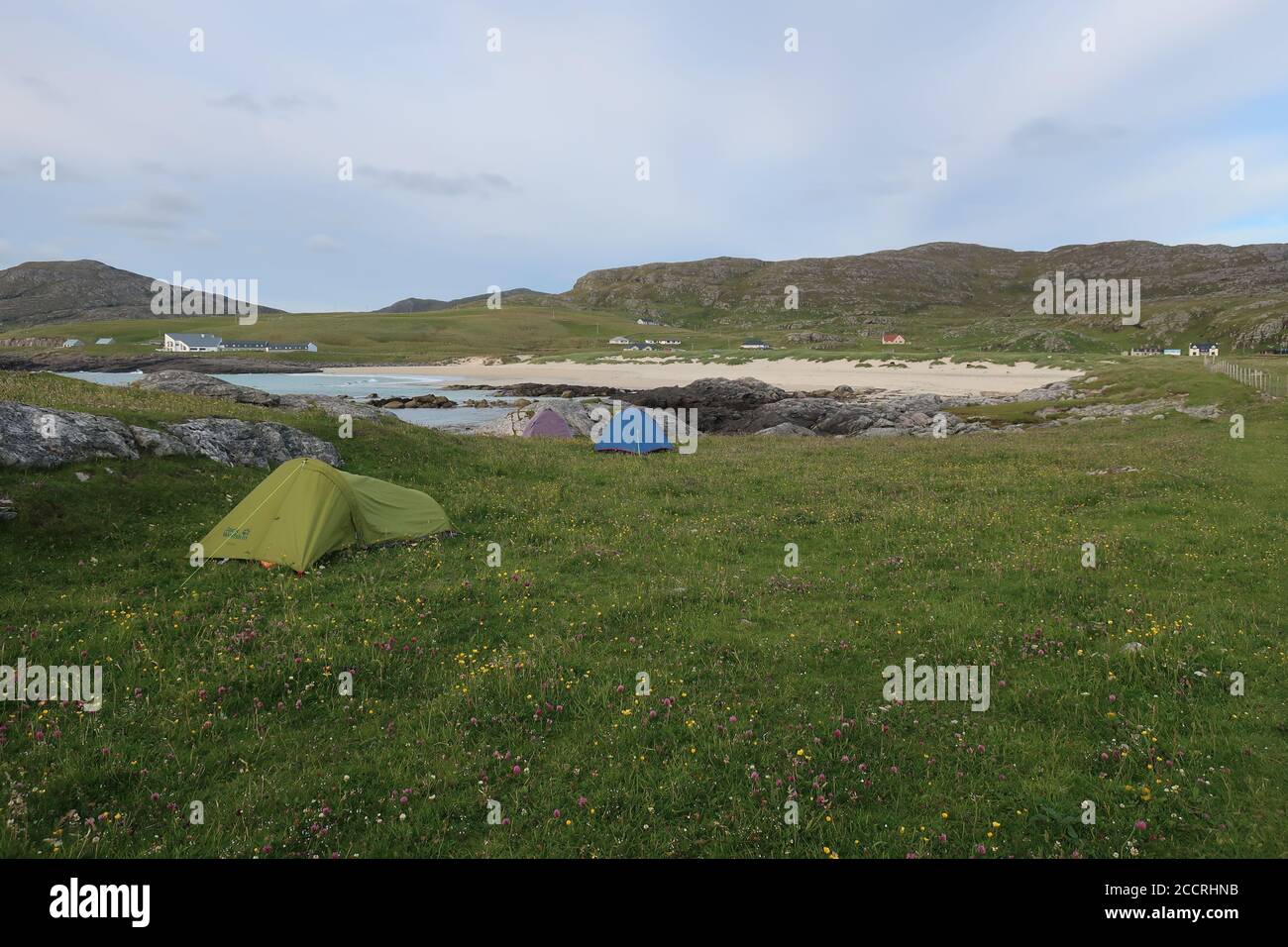 wild camping. Halaman Bay Bagh Halaman. The Hebridean Way. island of ...