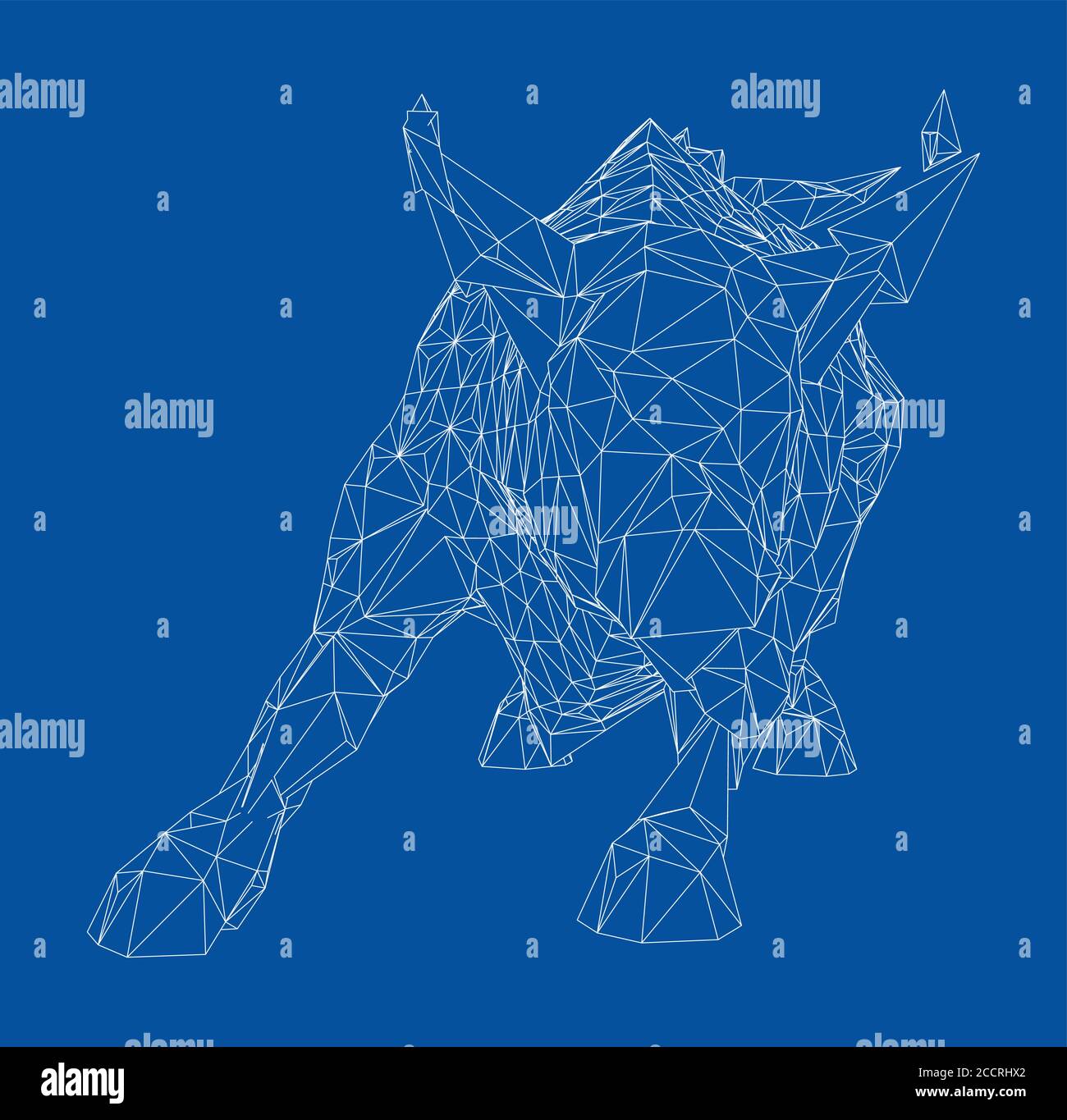 Bull bronze sculpture Stock Vector Images - Alamy