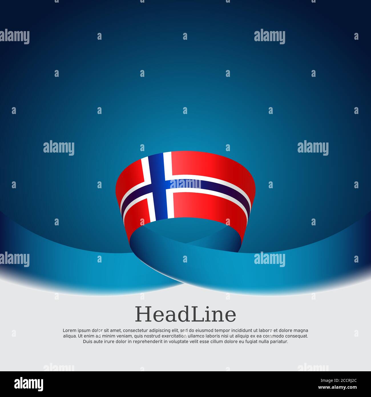 Background with flag of norway. National norwegian poster. Flag of ...