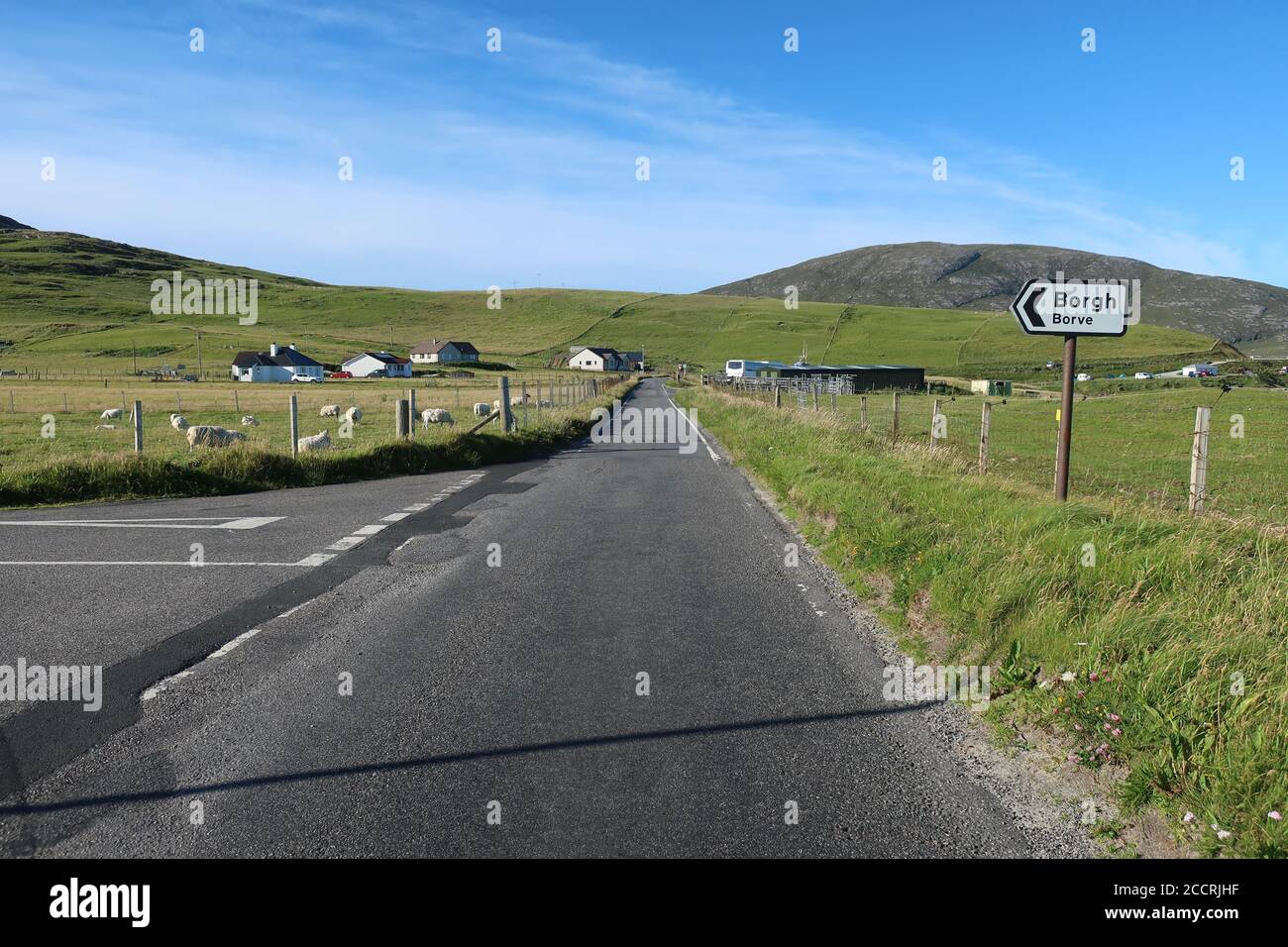 The Hebridean Way. Outer Hebrides. Highlands. Scotland. UK Stock Photo ...