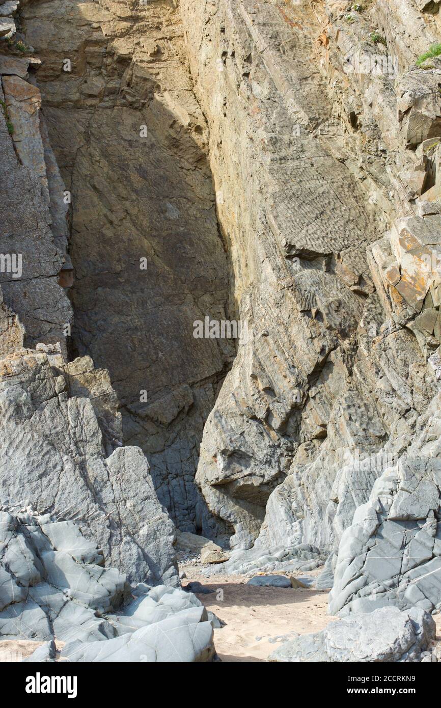 View rocky wall volcano hi-res stock photography and images - Alamy
