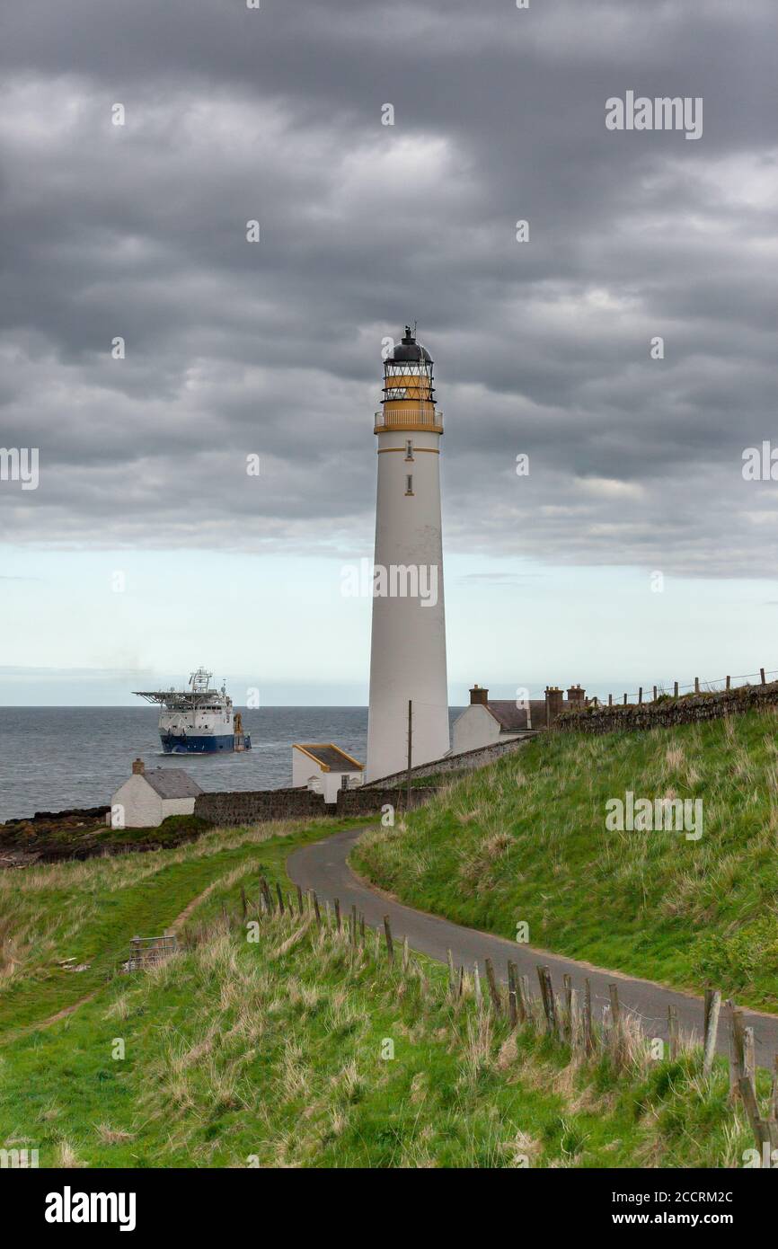 Ferryden lighthouse hi-res stock photography and images - Alamy
