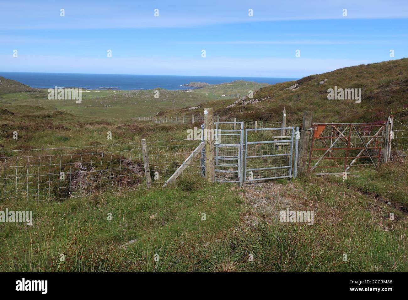 The Hebridean Way. Outer Hebrides. Highlands. Scotland. UK Stock Photo ...