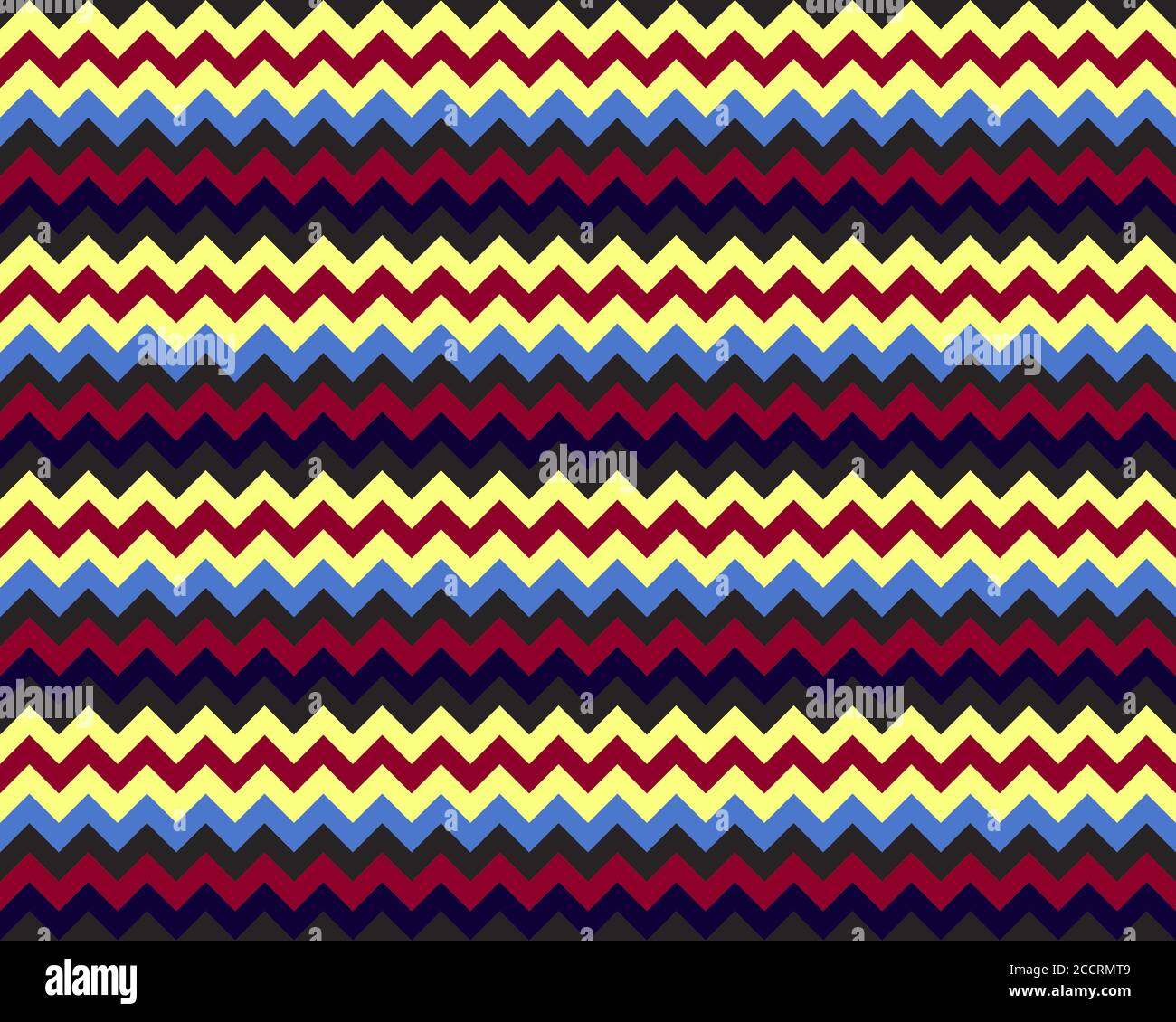 Zigzag Pattern Seamless Zig Zag Background Color Vector Abstract Design Stock Vector Image