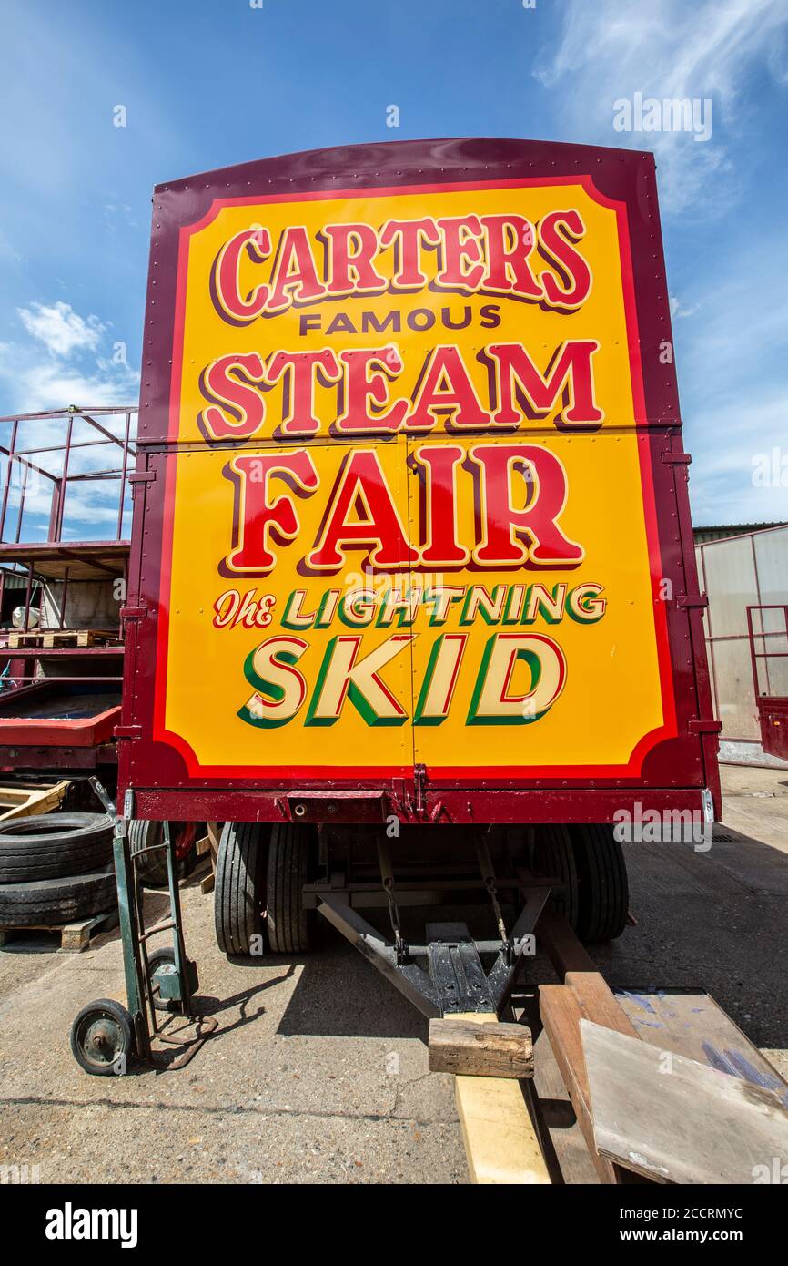 Carters Steam Fair, run by Jobs and Georgina Carter, vintage fairground ...