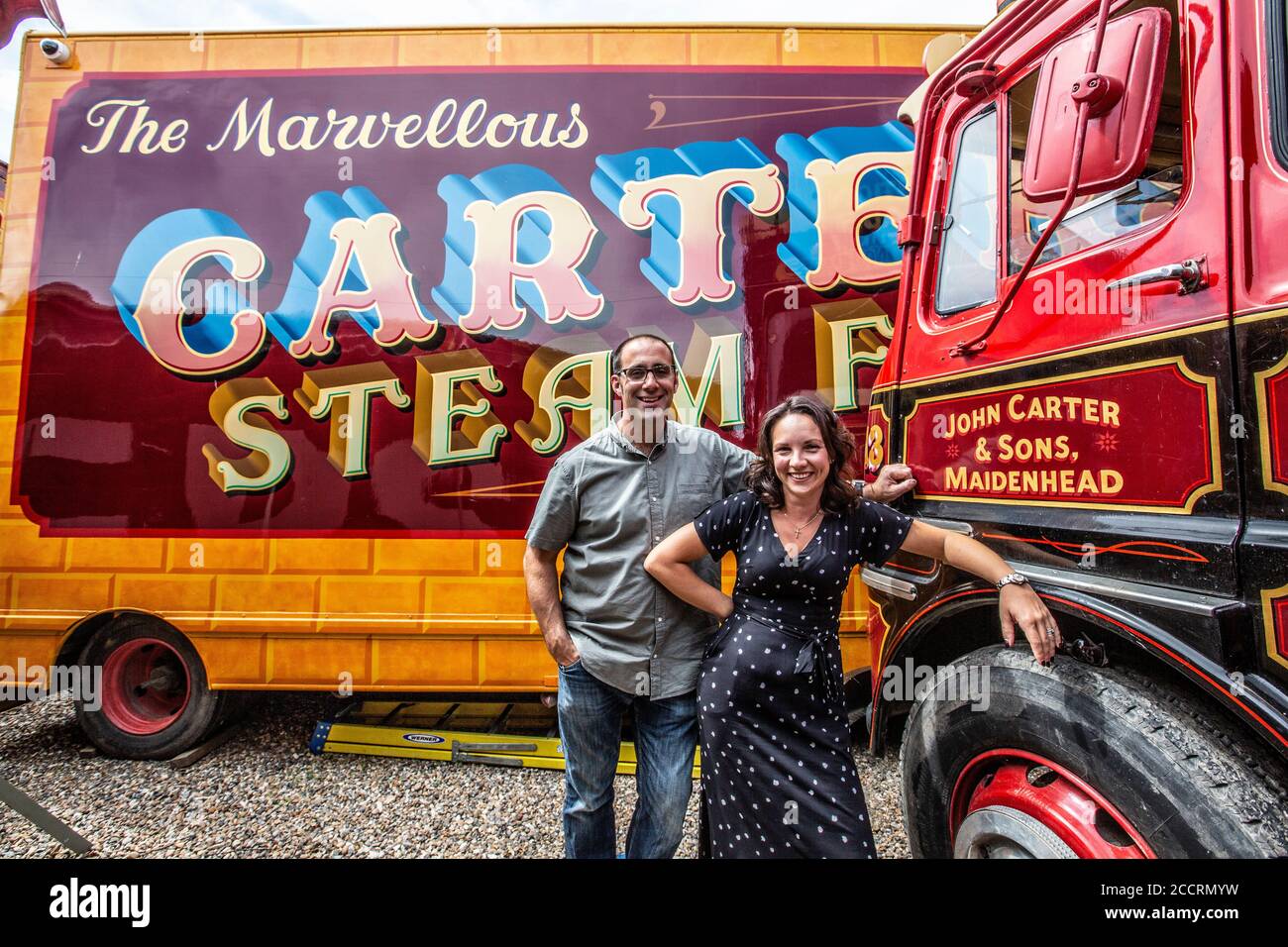 Carters Steam Fair, run by Jobs and Georgina Carter, vintage fairground ...