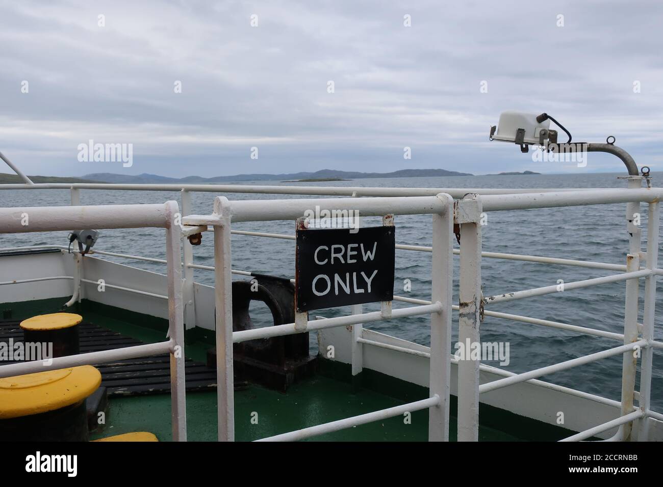 Ferry boat. The Hebridean Way. Outer Hebrides. Highlands. Scotland. UK ...