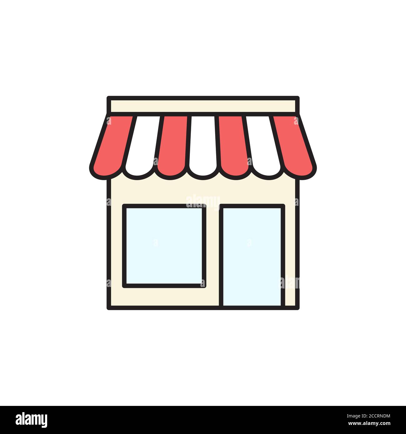 Cartoon open shop sign Stock Vector Images - Alamy