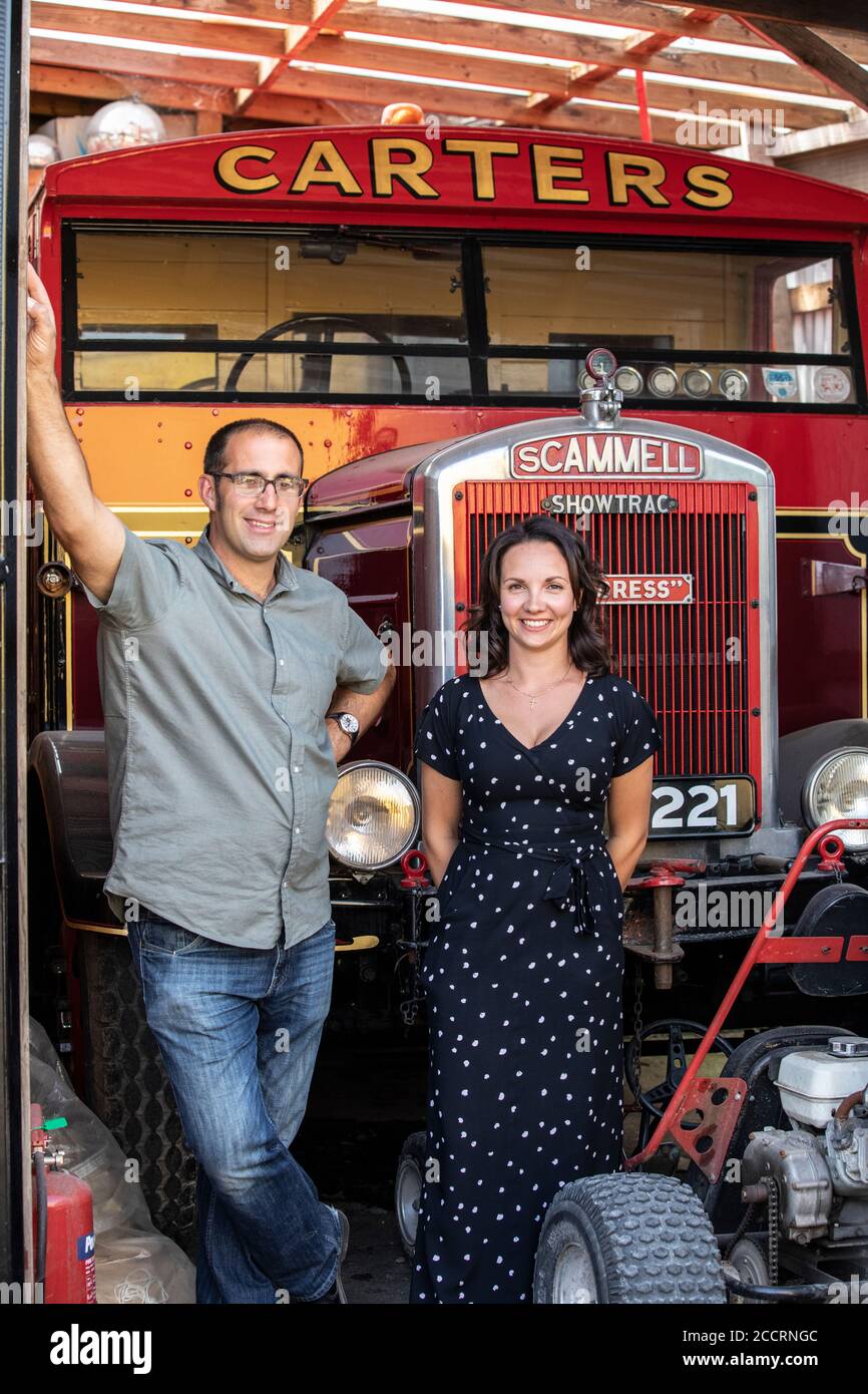 Carters Steam Fair, run by Jobs and Georgina Carter, vintage fairground ...