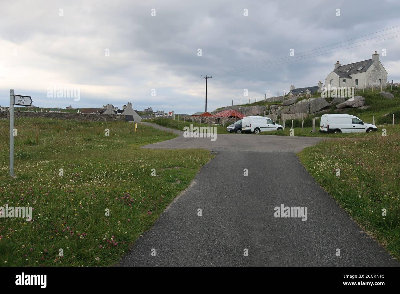 The Hebridean Way. Outer Hebrides. Highlands. Scotland. UK Stock Photo ...