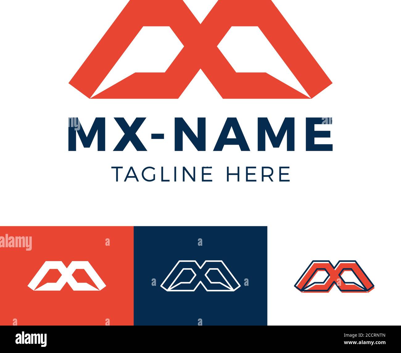 Outstanding professional elegant trendy awesome artistic sport M MX XM initial based Alphabet ...