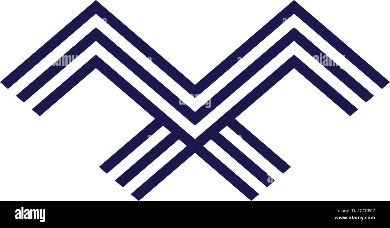 Outstanding professional elegant trendy awesome artistic sport M MX XM initial based Alphabet ...