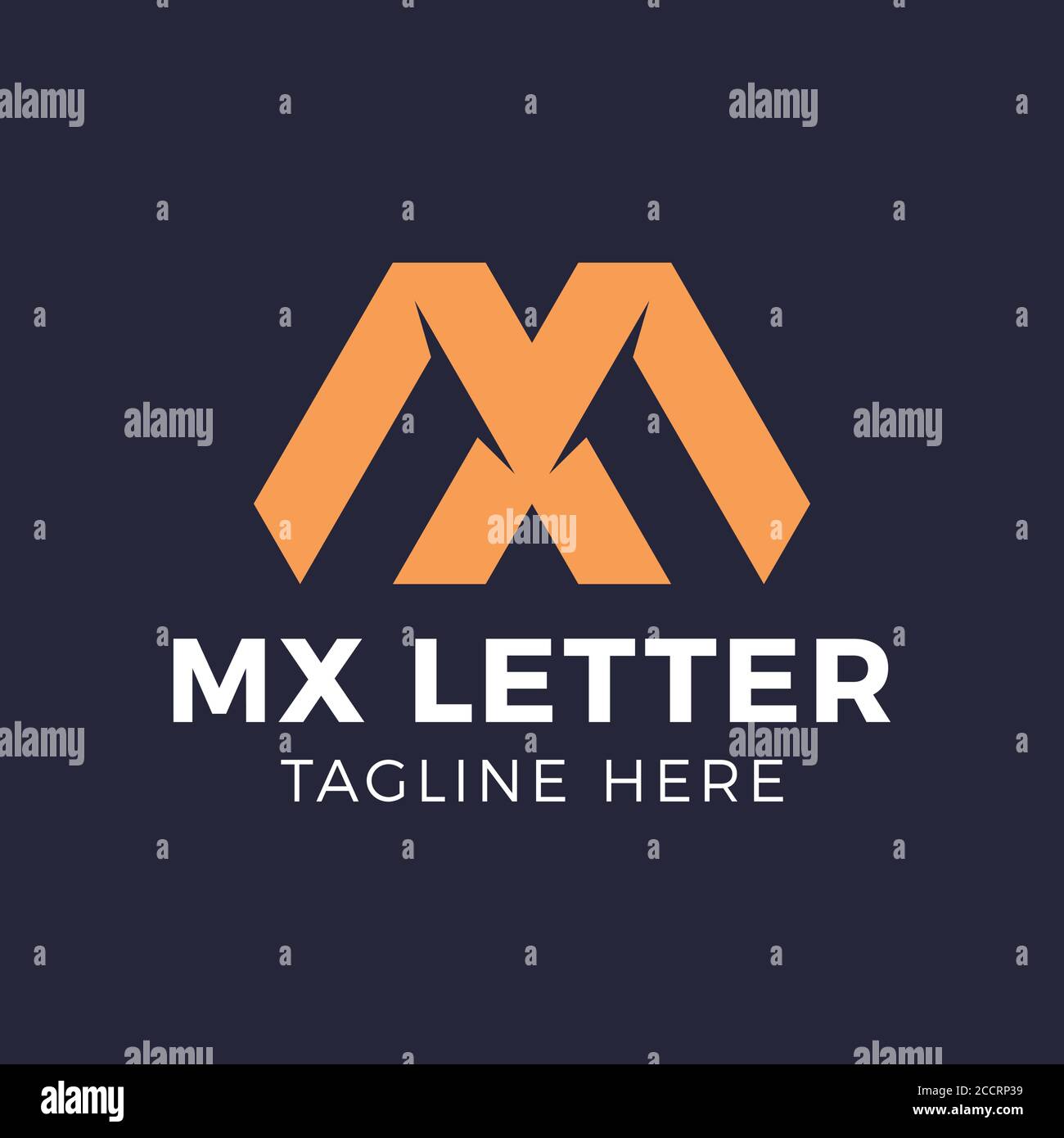 Outstanding professional elegant trendy awesome artistic sport M MX XM initial based Alphabet ...