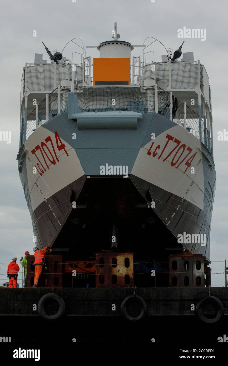 Lct 7074 d day landing craft hi-res stock photography and images - Alamy
