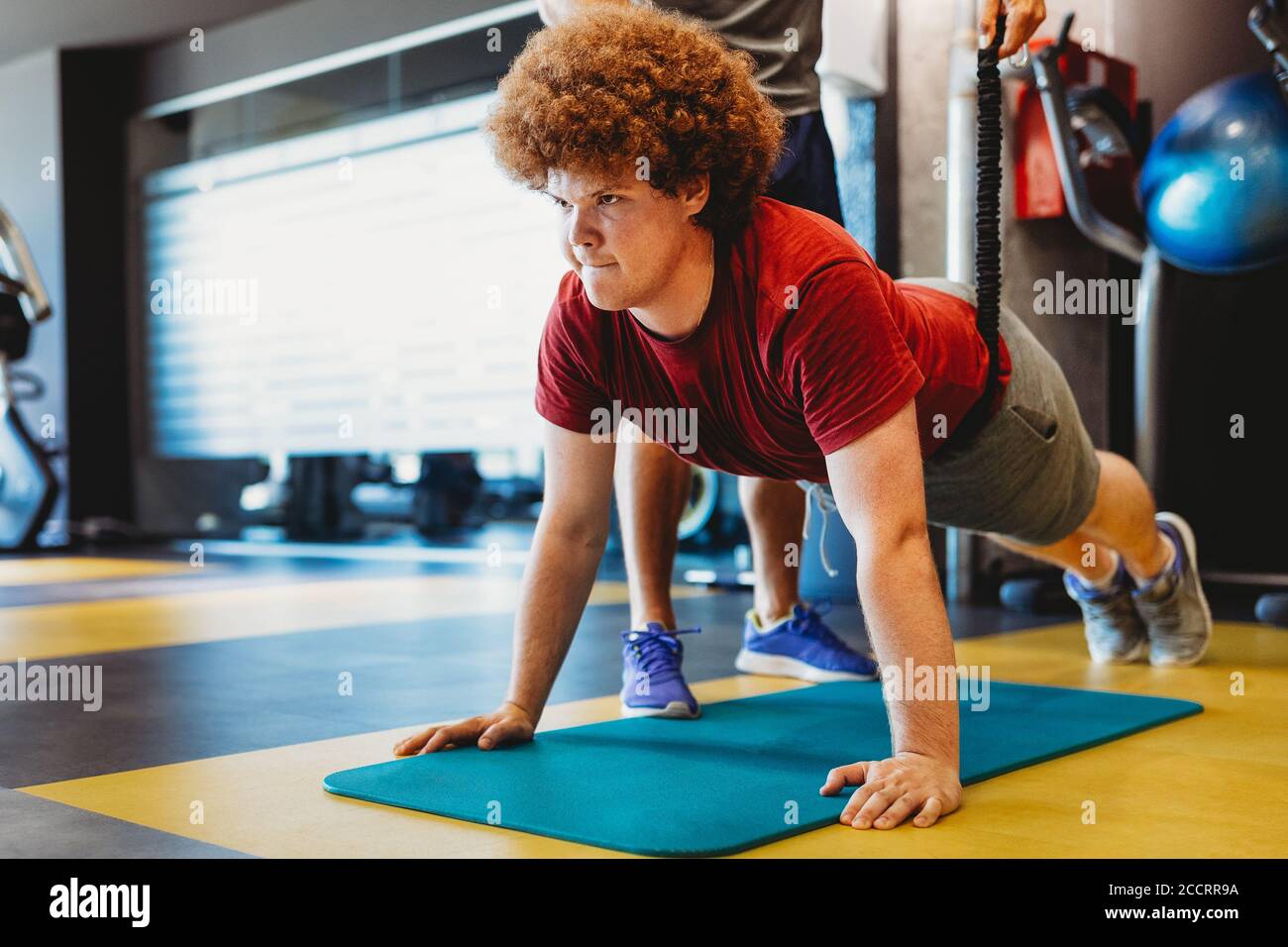Overweight People Gym