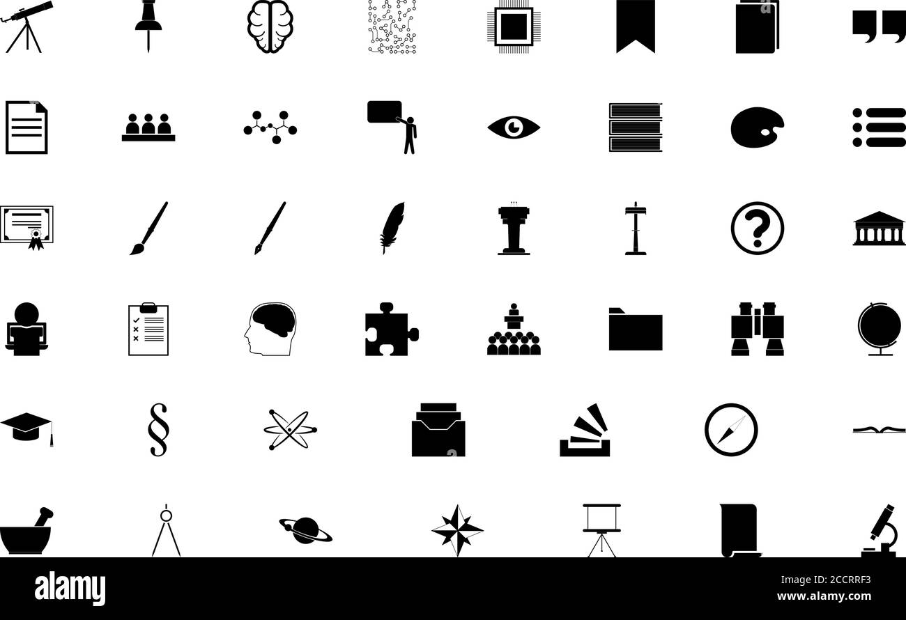 Atom line solid icon Cut Out Stock Images & Pictures - Alamy