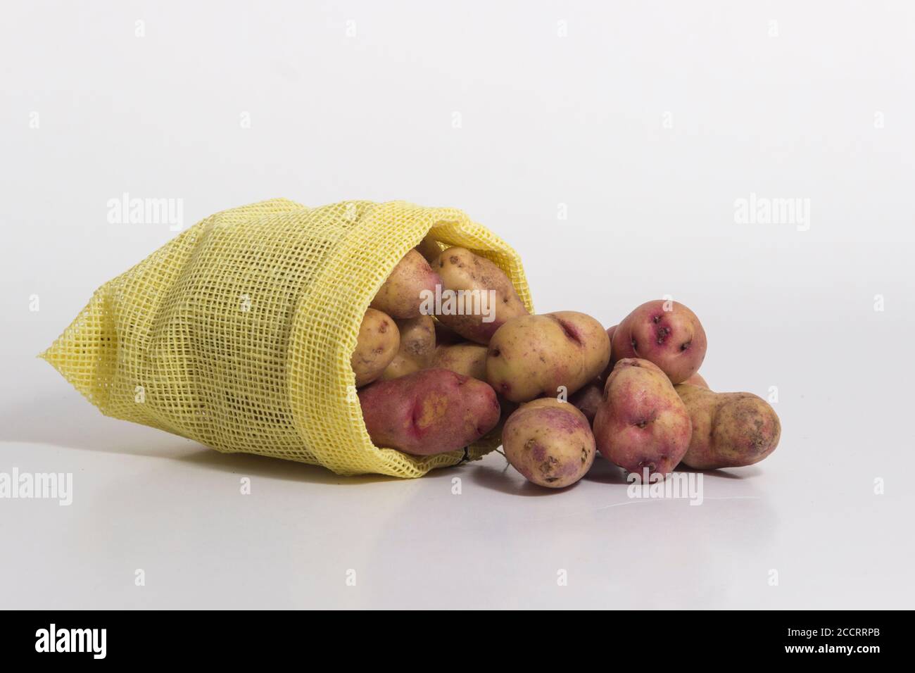 Types of potatoes - Peruvian potatoes still life - Huayro potato Stock ...