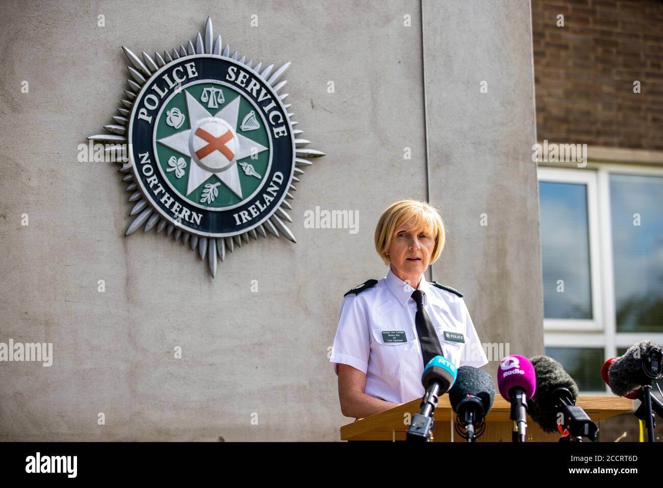 Assistant Chief Constable Barbara Gray during a press conference at ...