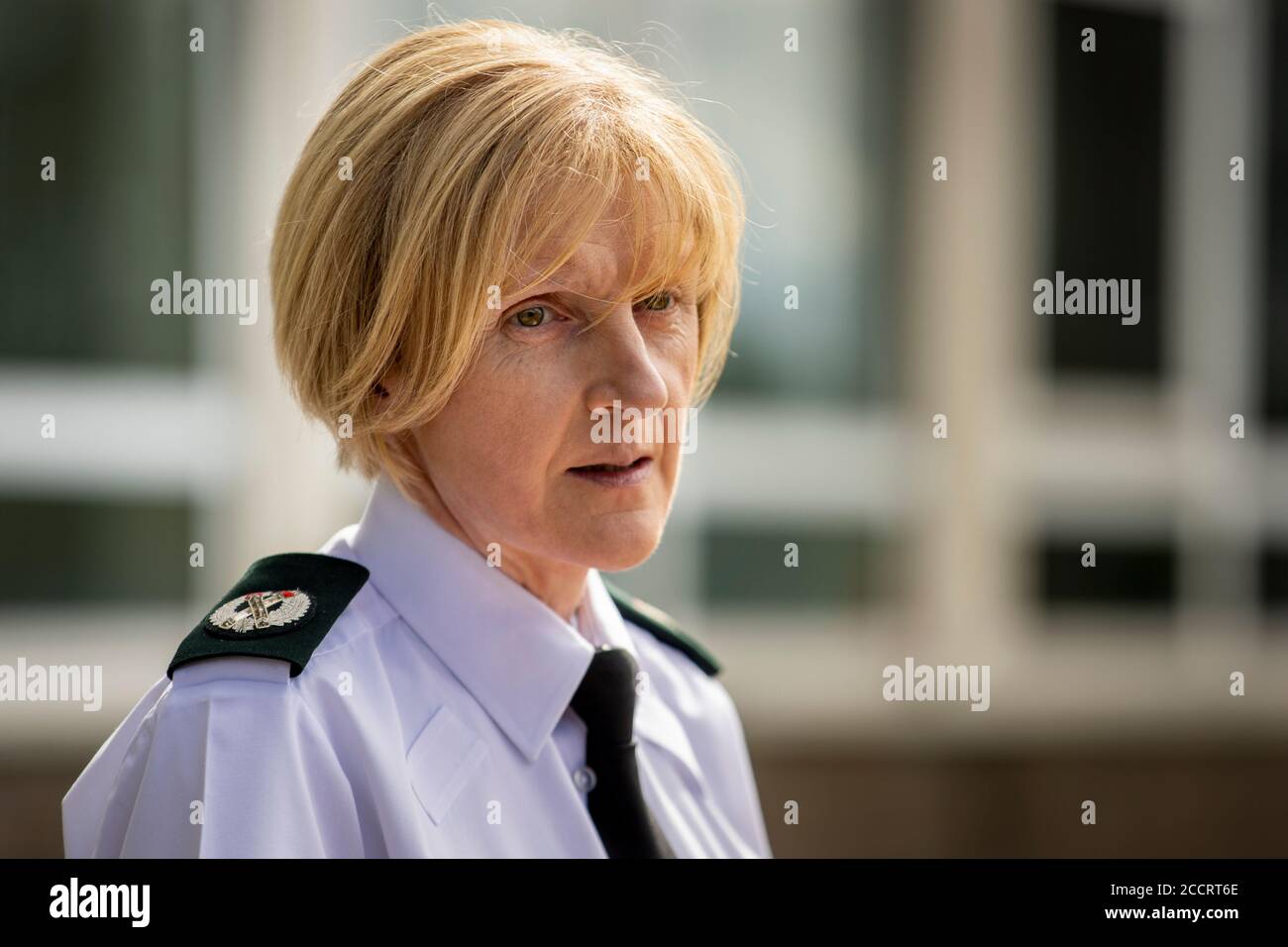 Assistant Chief Constable Barbara Gray during a press conference at ...