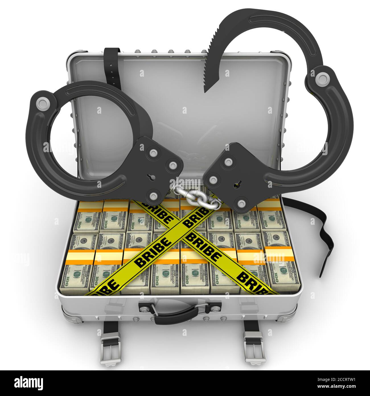 Briefcase full one dollar bills hi-res stock photography and images - Alamy