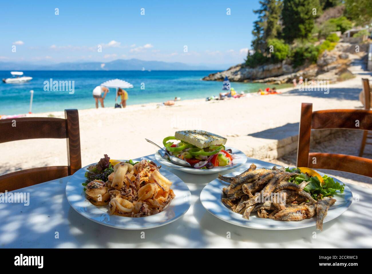 Paxos dining hi-res stock photography and images - Alamy