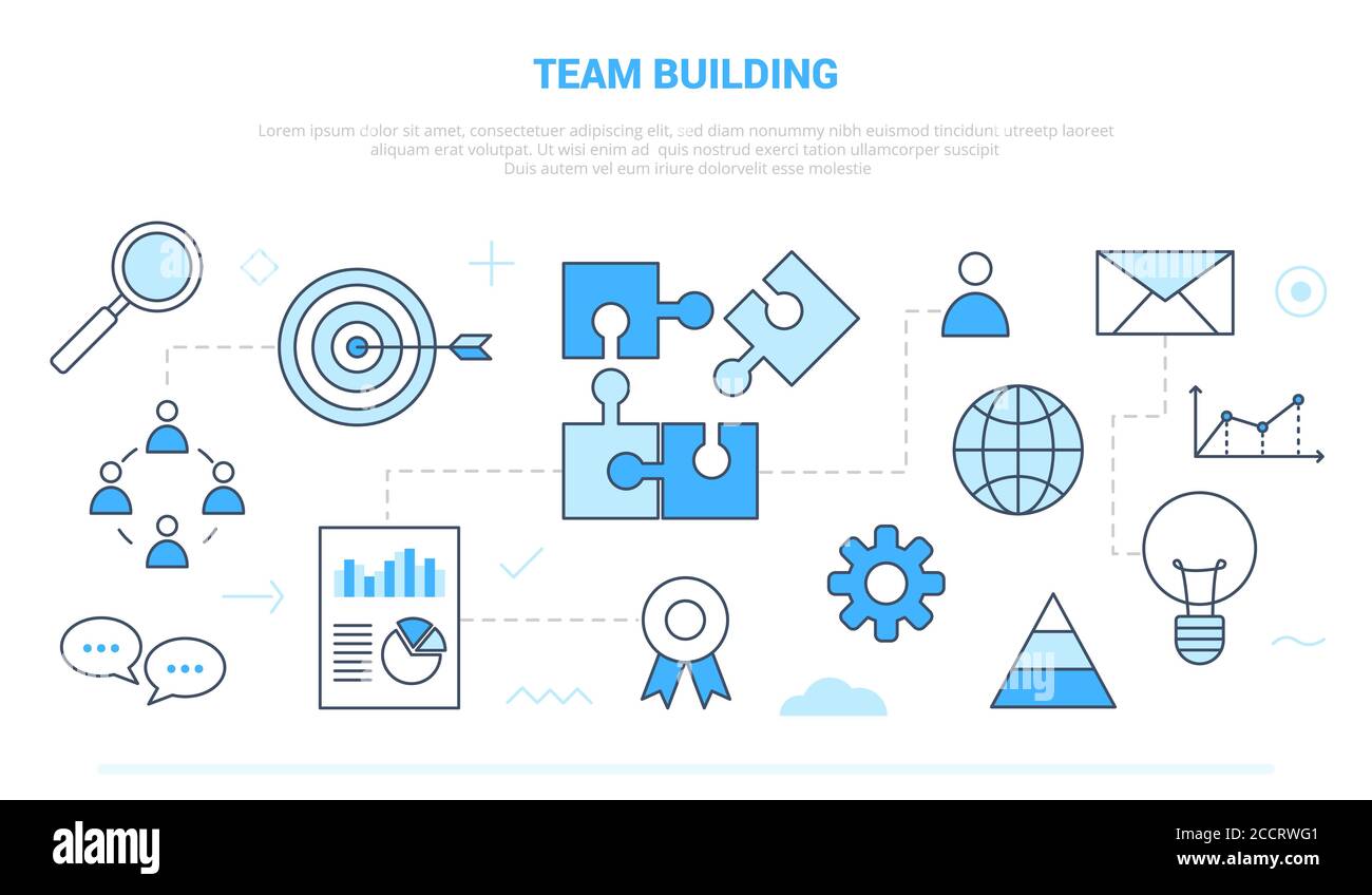 team building people business concept campaign for website homepage ...