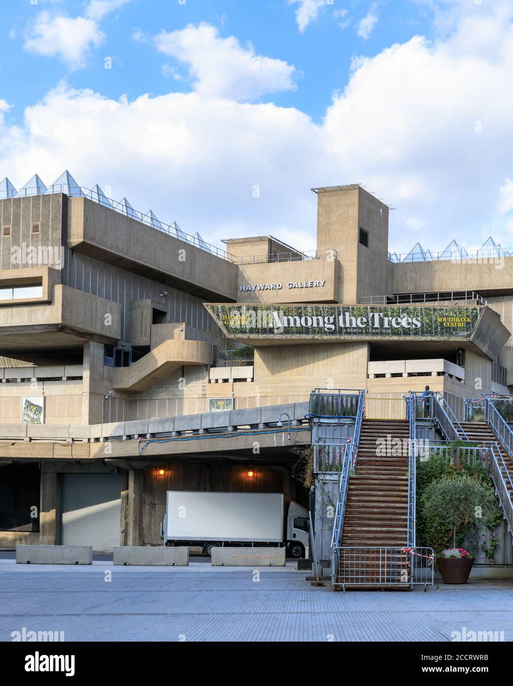 The Hayward Gallery and Queen Elizabeth Hall, Southbank Centre butalist ...
