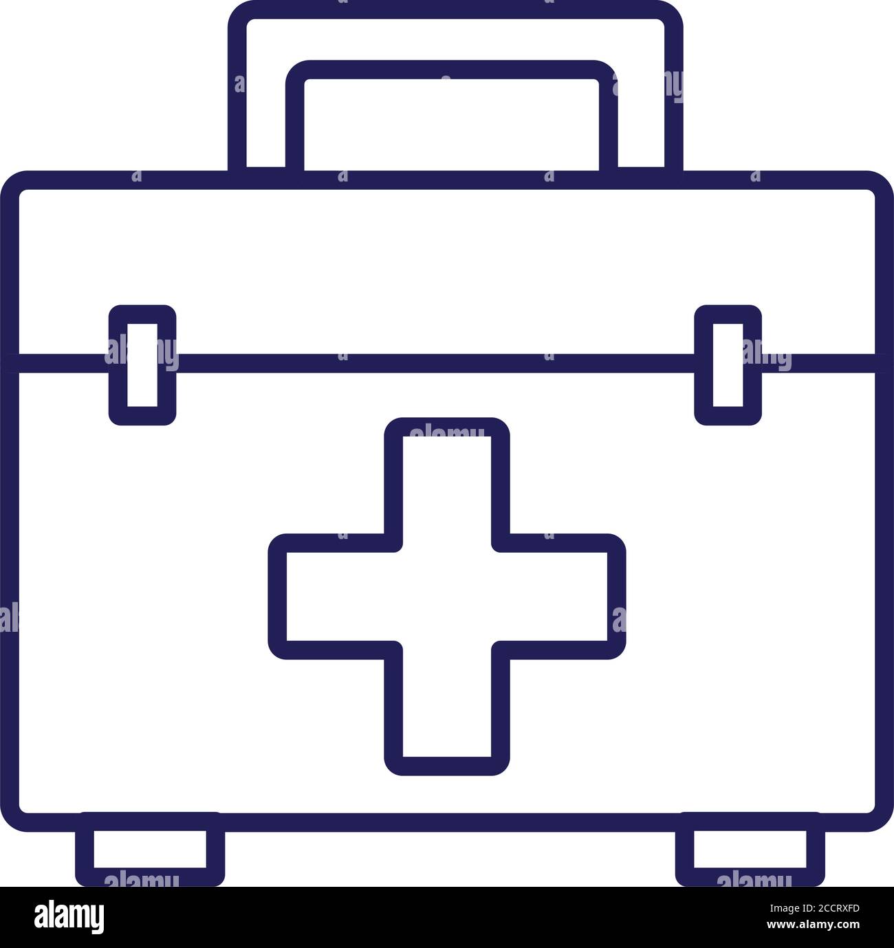 medicine drug kit line style icon vector illustration design Stock ...