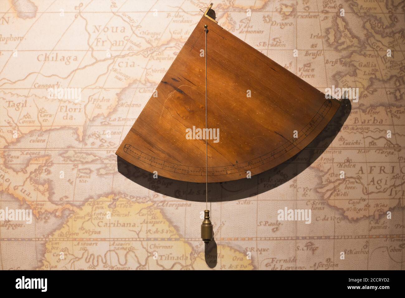 An antique quadrant Stock Photo - Alamy