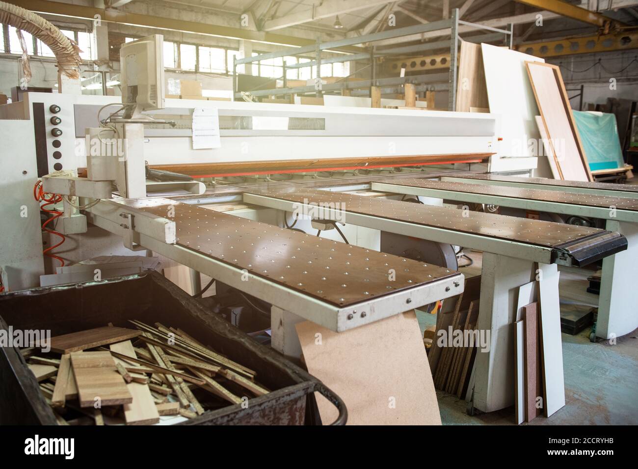 Wooden furniture production Stock Photo - Alamy