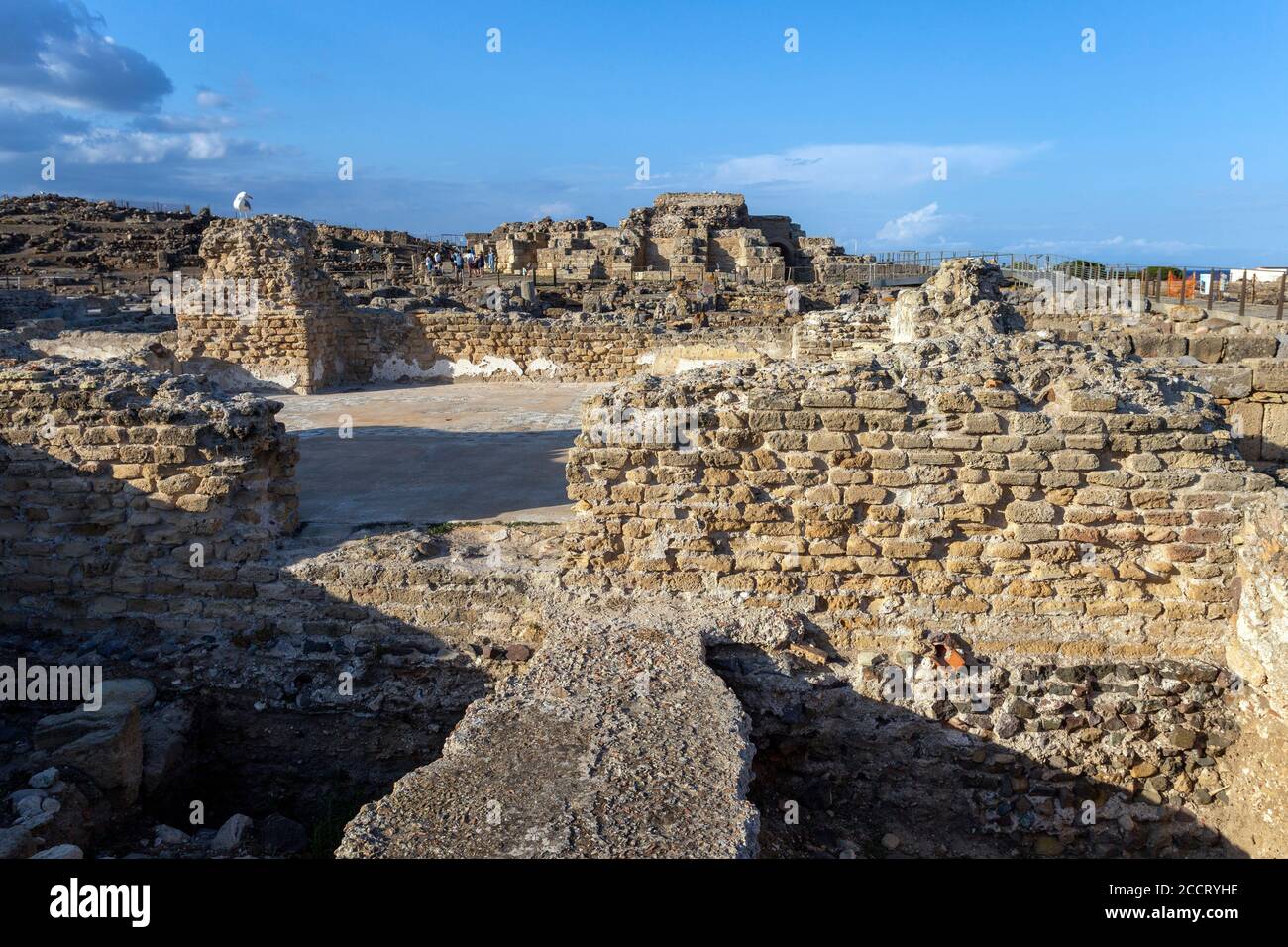 The archaeological site of Nora, Italy Stock Photo - Alamy