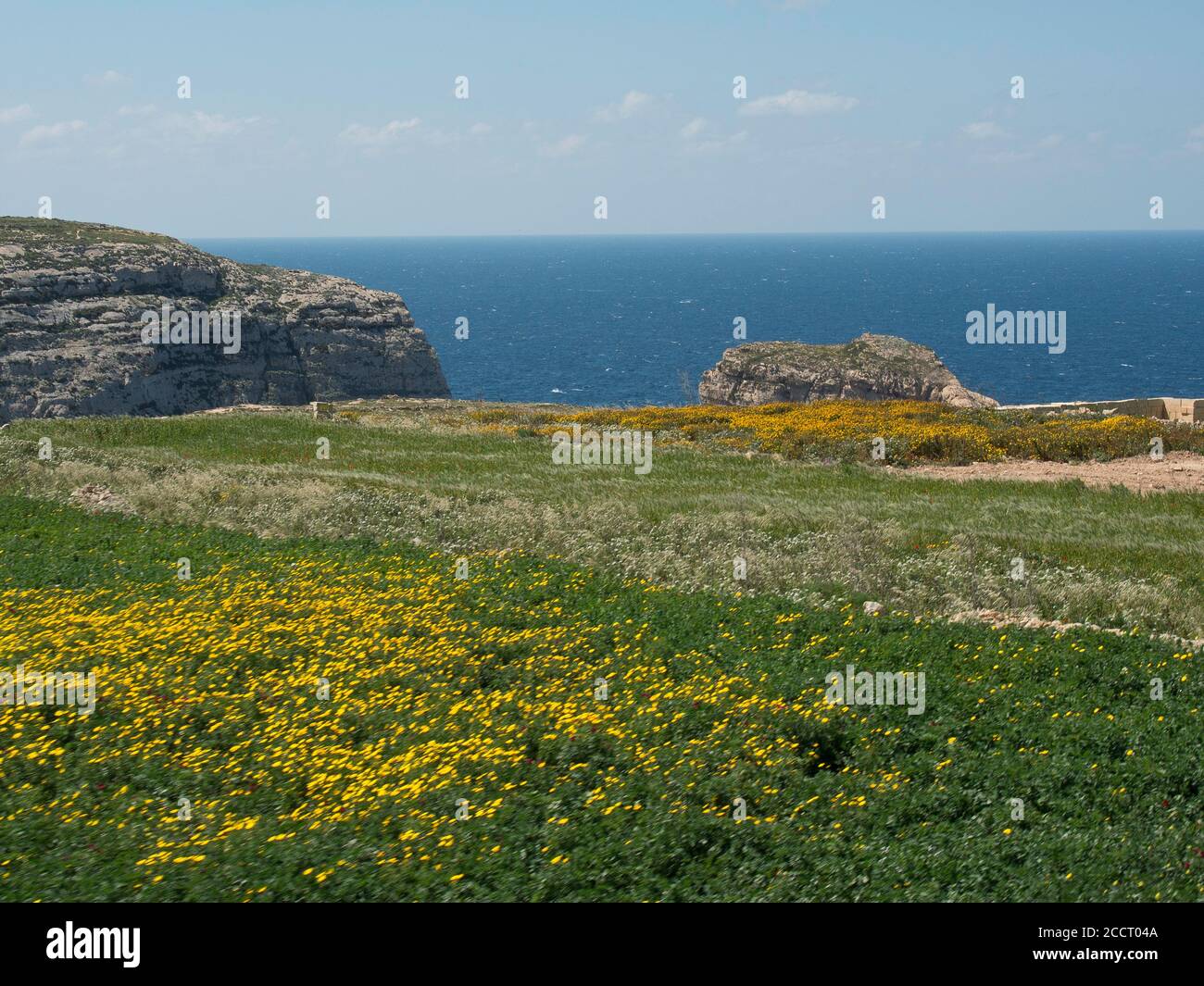 Gozo island in the mediterranean Stock Photo - Alamy