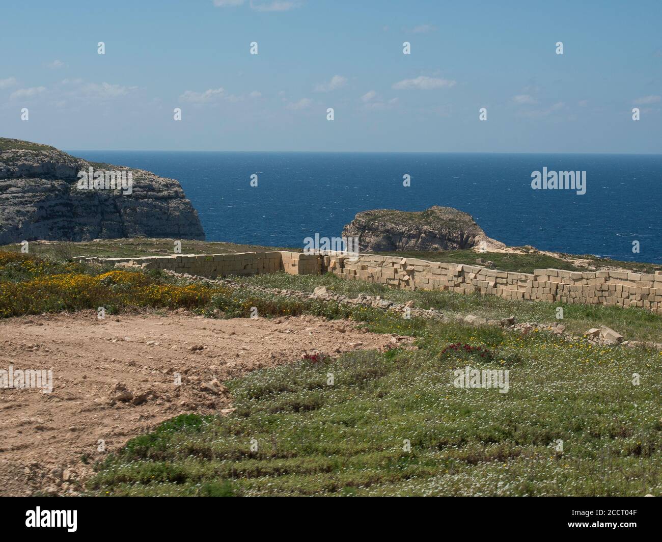 Gozo island in the mediterranean Stock Photo - Alamy