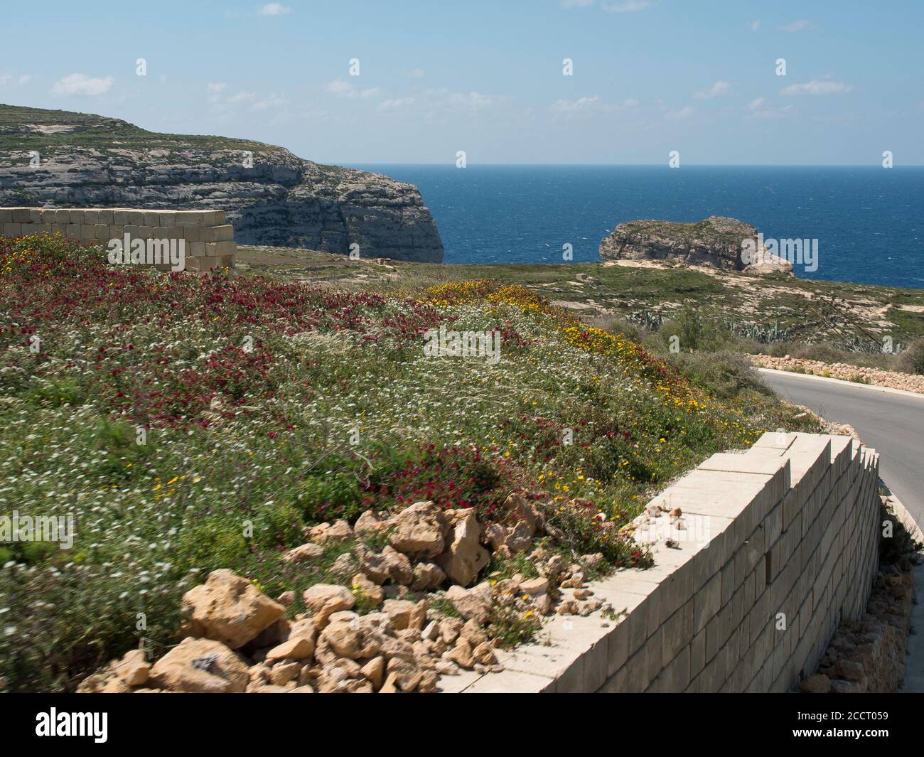 Gozo island in the mediterranean Stock Photo - Alamy