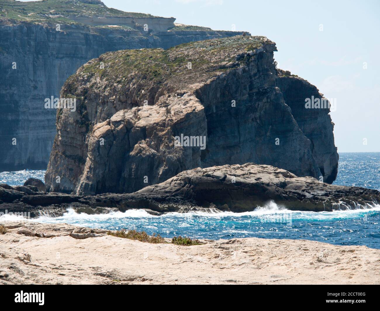 Gozo island in the mediterranean Stock Photo - Alamy