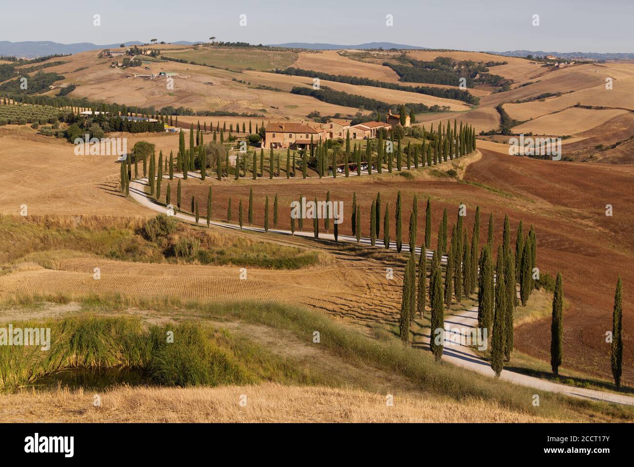 Countryside around siena italy hi-res stock photography and images - Alamy