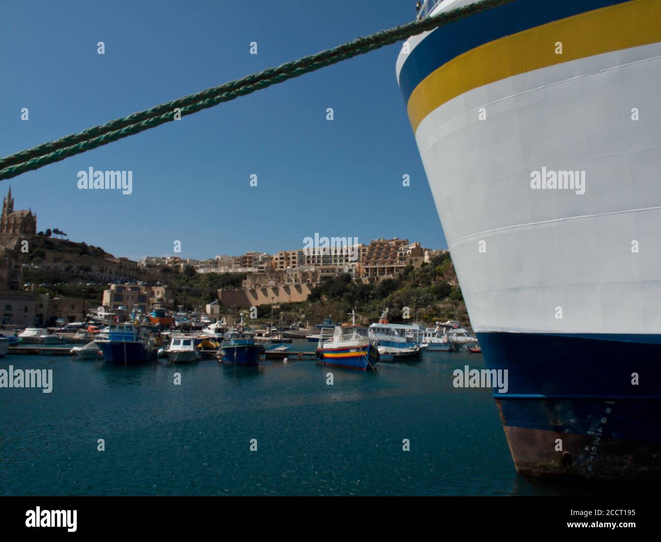 Gozo island in the mediterranean Stock Photo - Alamy