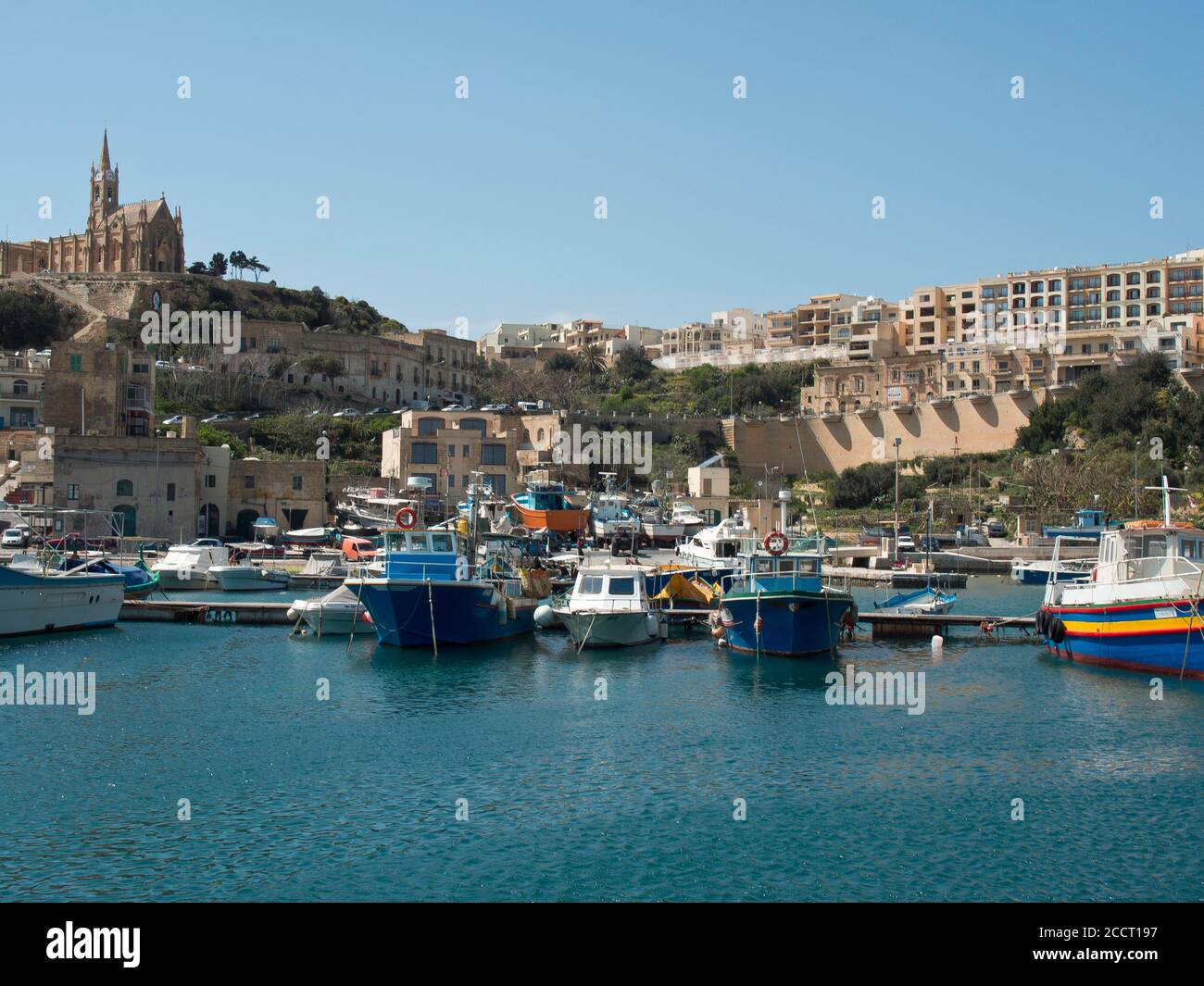 Gozo island in the mediterranean Stock Photo - Alamy