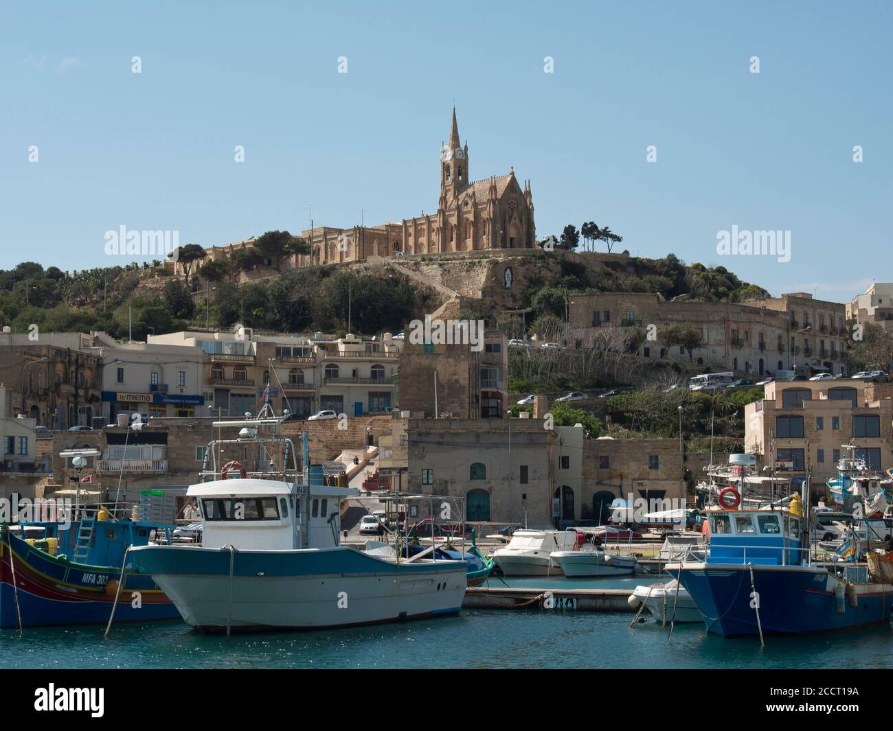 Gozo island in the mediterranean Stock Photo - Alamy