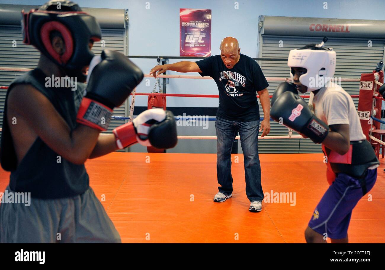 North Las Vegas, Nevada, USA. 2nd June, 2014. Retired professional ...